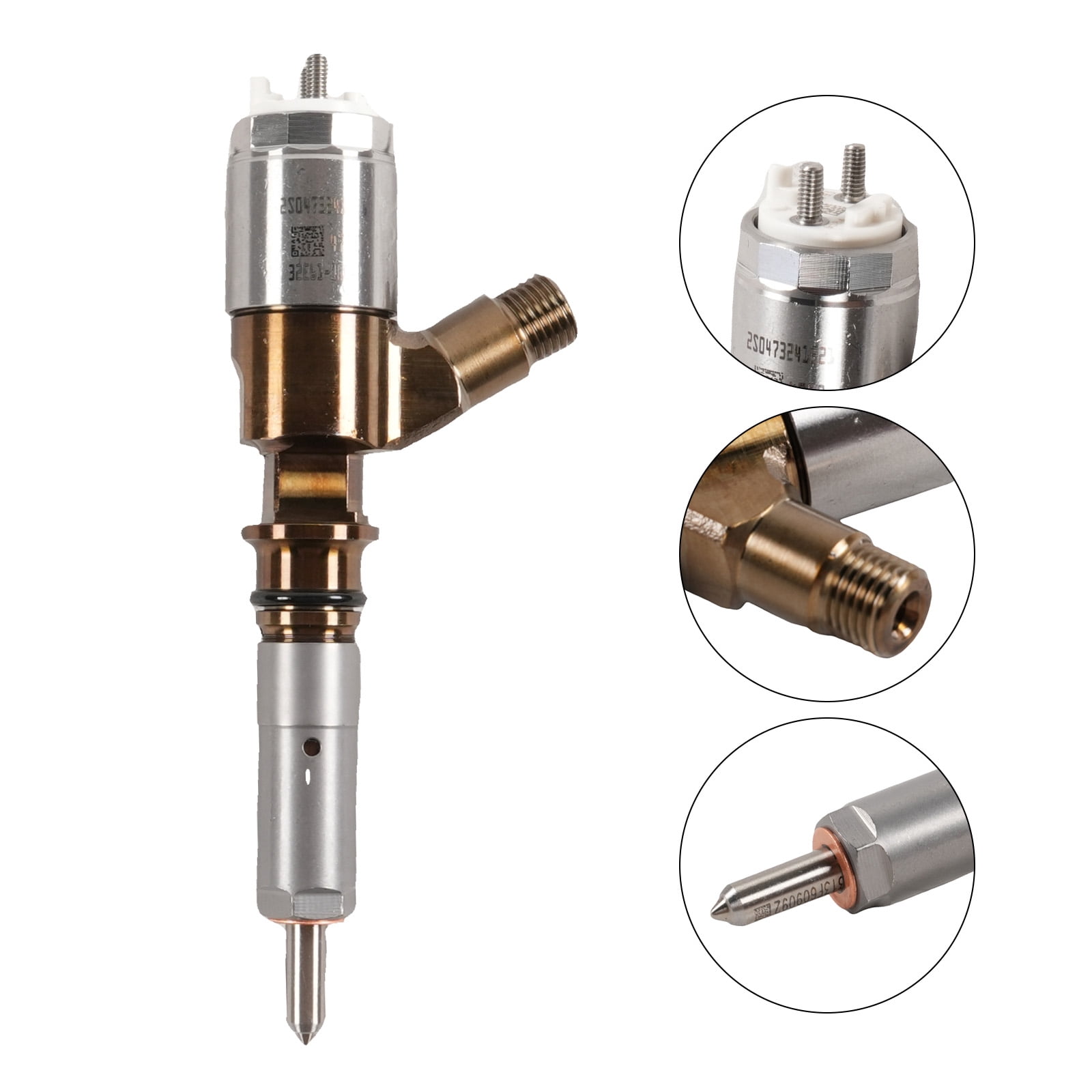 LOUVEROLA Injector For Caterpillar C6 C6.4 Engine 312D 326-4700 326 ...