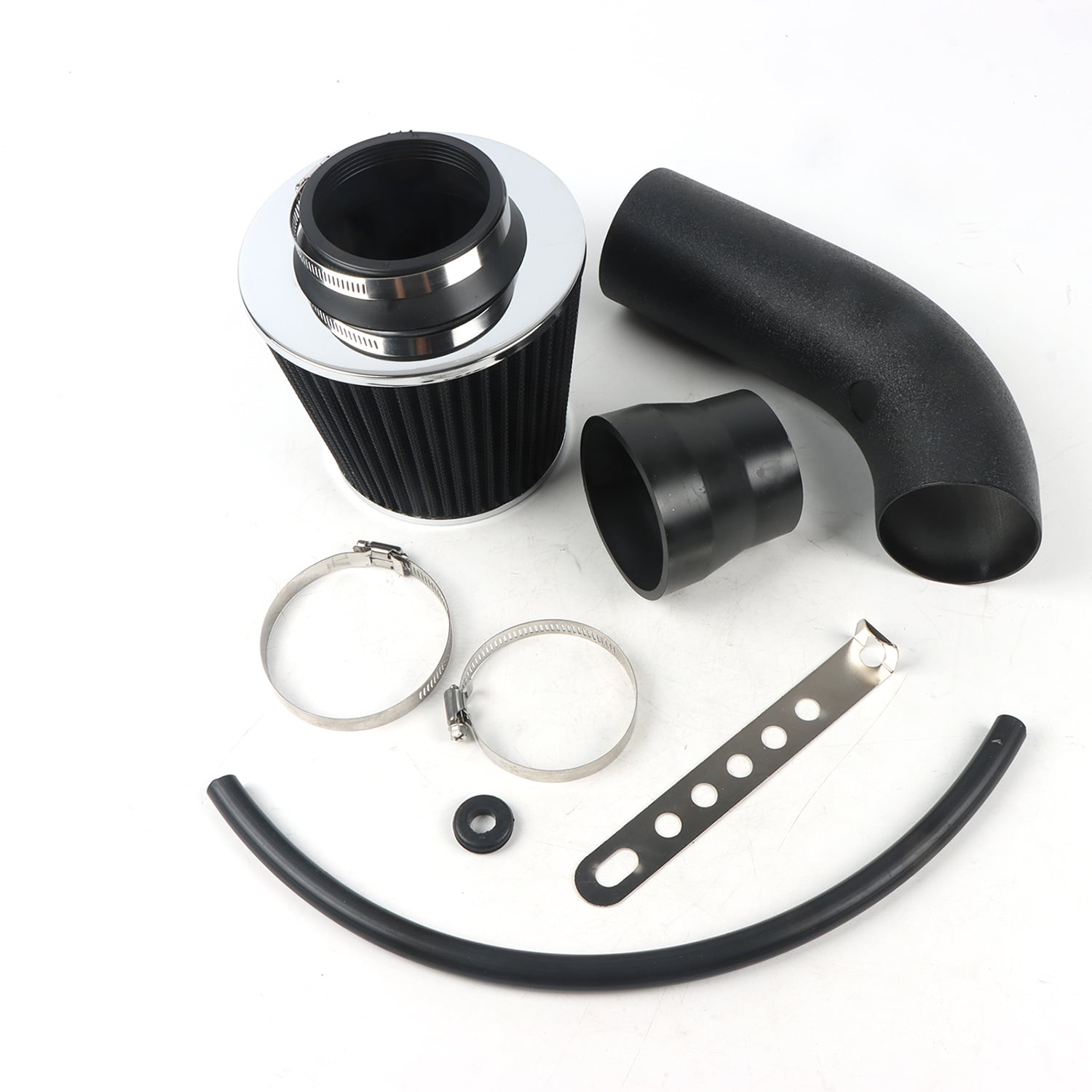 LOUVEROLA Universal Cold Air Intake Kit with Filter Contain 3 Inch ...