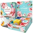 Lovare Butterfly Gift Tea Box 9 Types Of Tea 90G, 45 Tea Pyramids ...