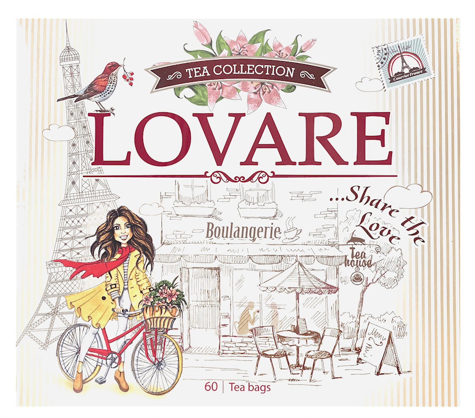 LOVARE Tea "Collection 12 Flavors" - Walmart.com