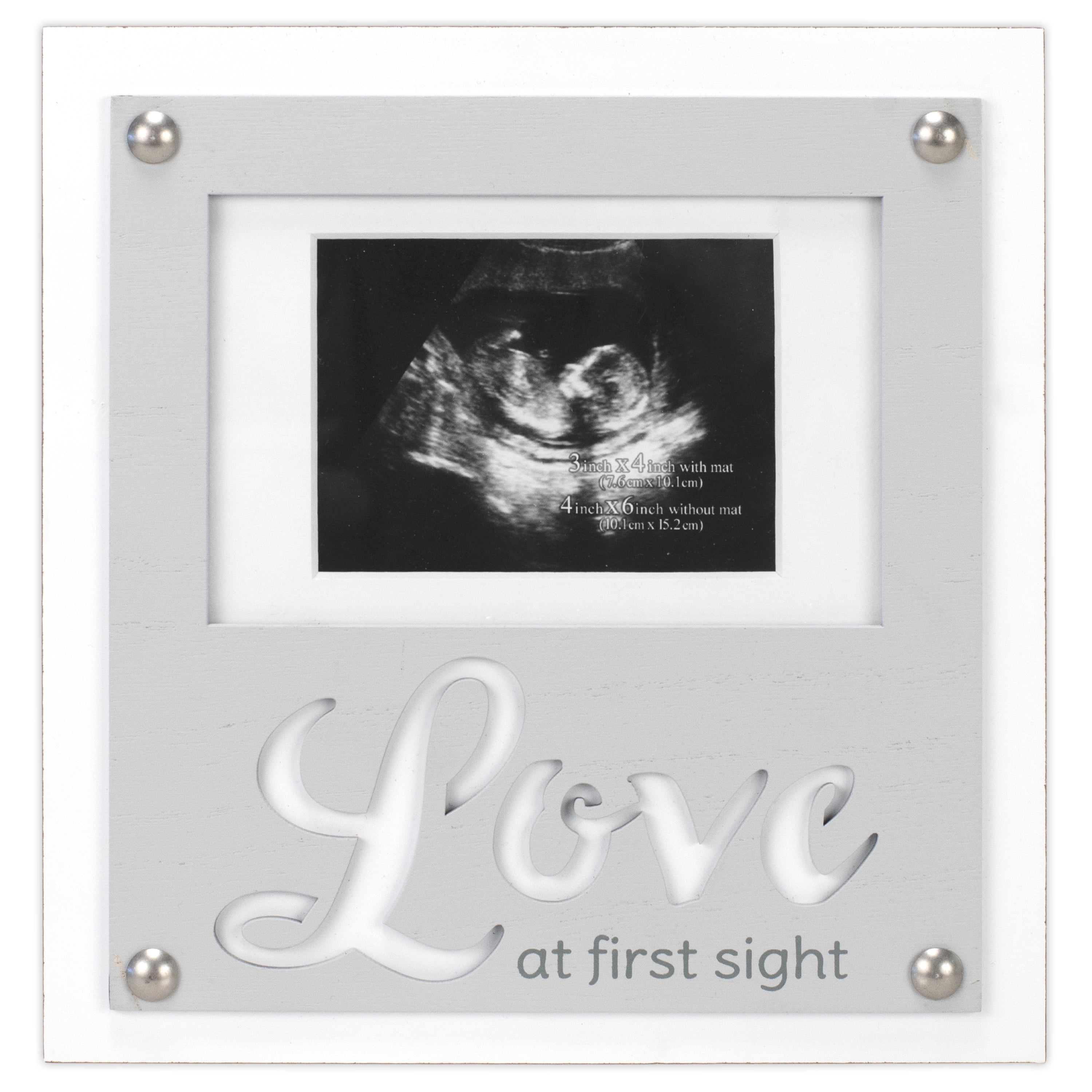 LOVE AT FIRST SIGHT Sonogram frame - 4x6 - Walmart.com