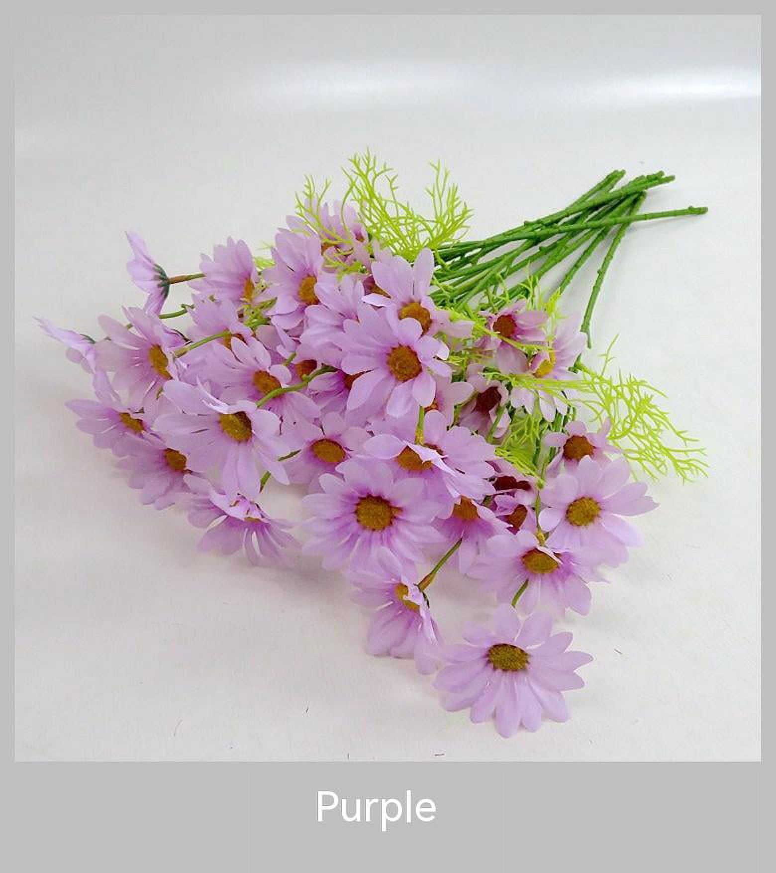 LOVE DOCK 10 Pieces Artificial Flower Daisy Home Decoration Chamomile ...