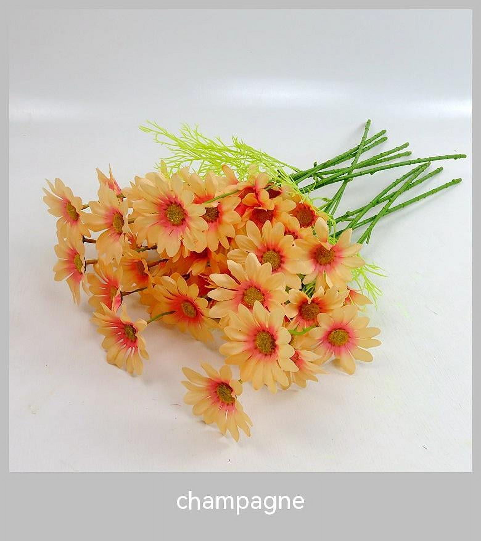 LOVE DOCK 10 Pieces Artificial Flower Daisy Home Decoration Chamomile ...