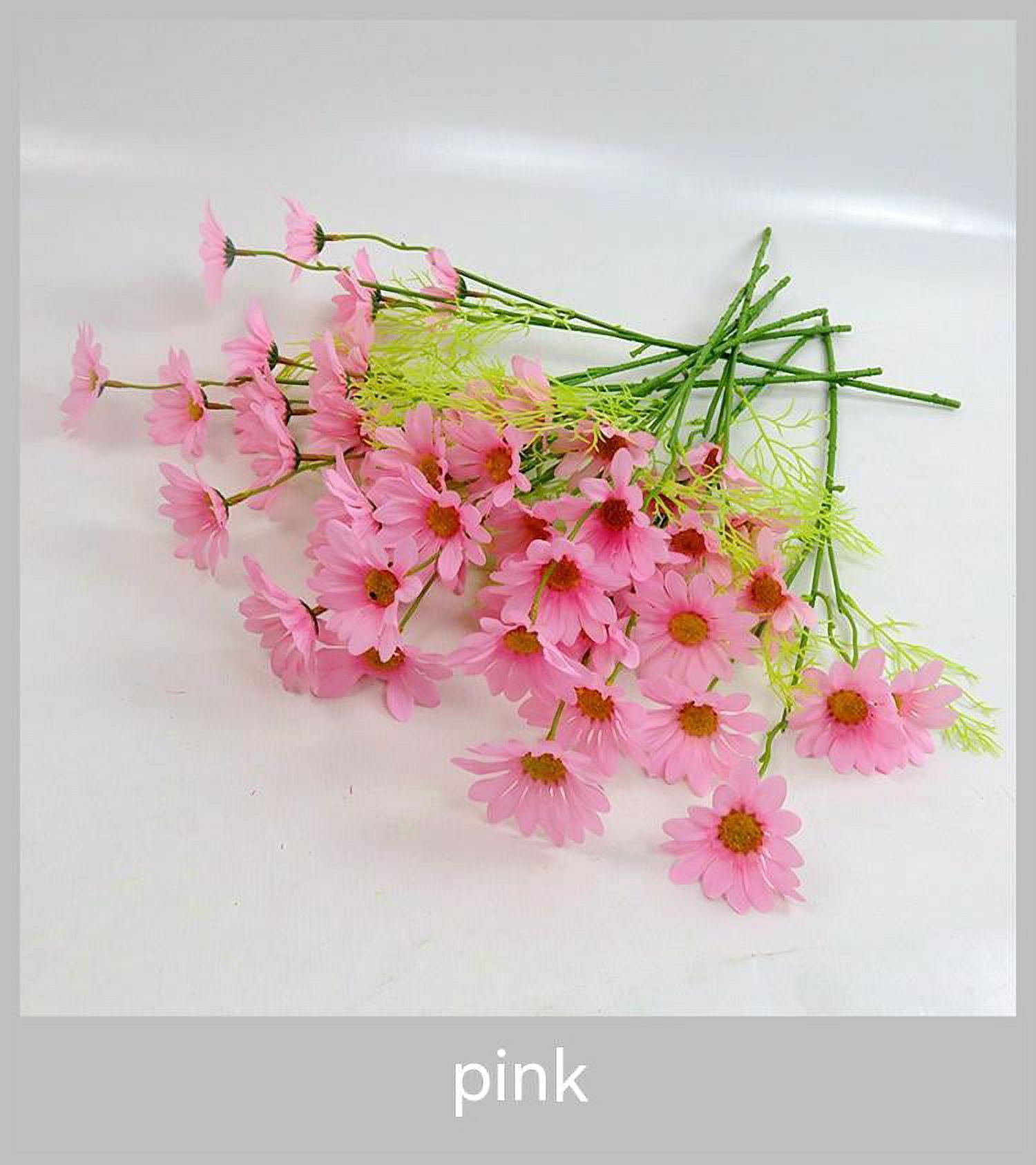 LOVE DOCK 10 Pieces Artificial Flower Daisy Home Decoration Chamomile ...