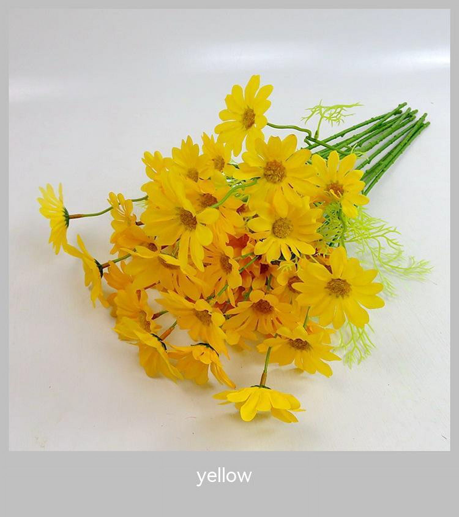 LOVE DOCK 10 Pieces Artificial Flower Daisy Home Decoration Chamomile ...