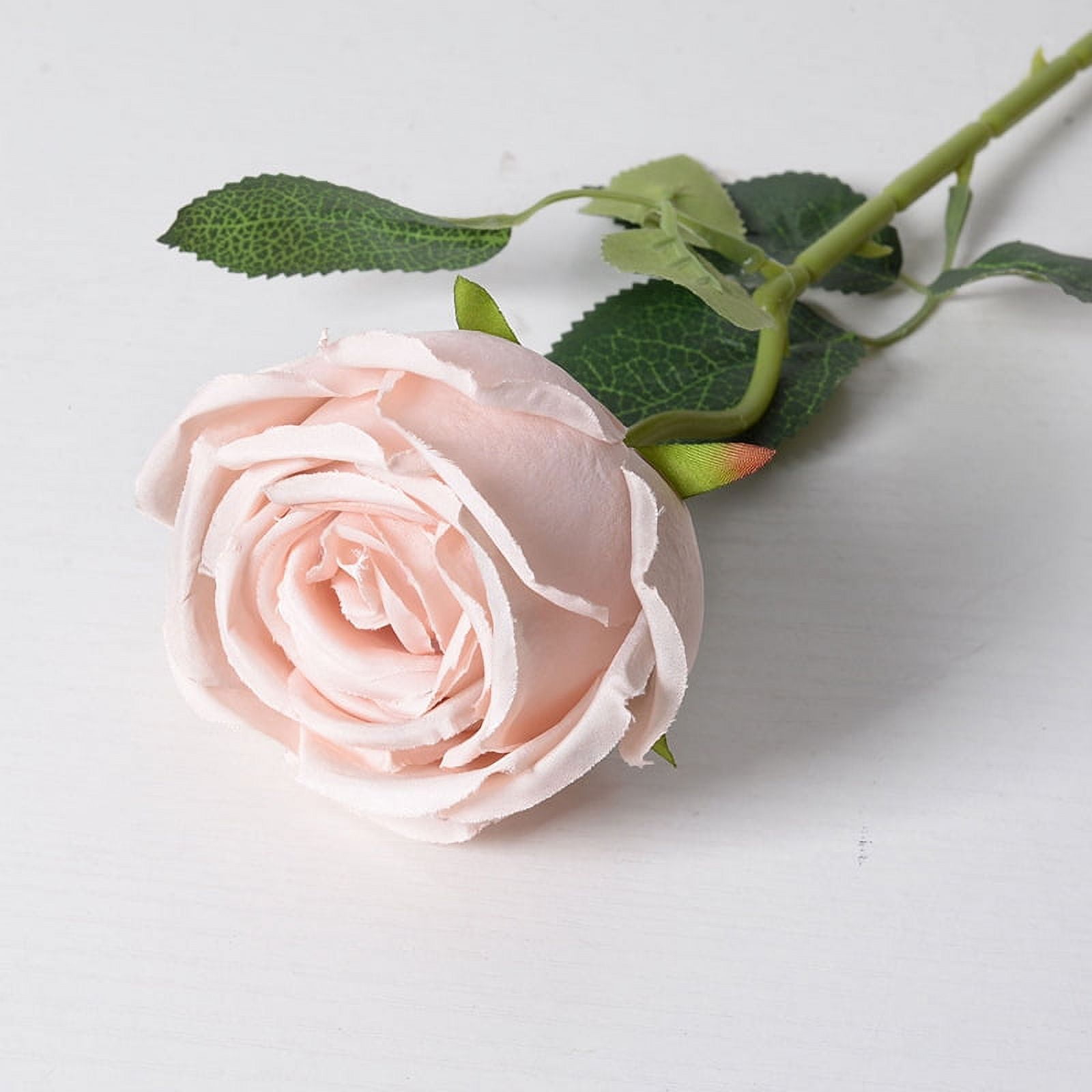 LOVE DOCK 3 Pieces Artificial Imperial Concubine Rose Flower Bride Home ...