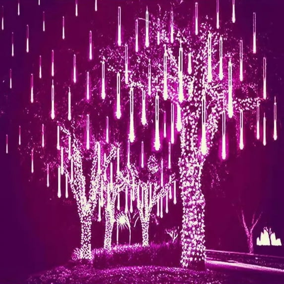 LOVE DOCK Christmas Waterproof Led Meteor Shower Light Highlight Meteor ...