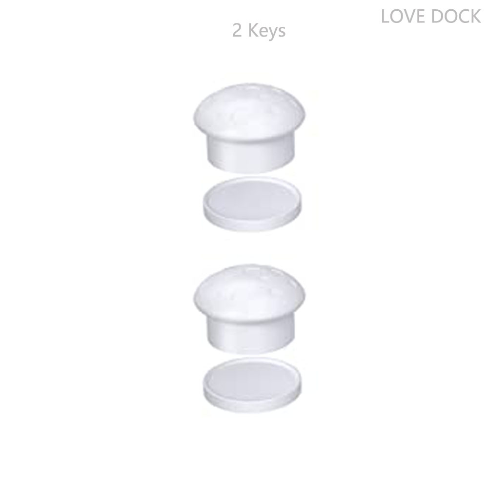LOVE DOCK Homes Magnetic Cabinet Locks 2 Keys Baby Proofing & Child ...