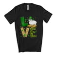 LOVE; Fantastic St. Patrick's Day Leopard Plaid Sheep Shamrock; Farm ...