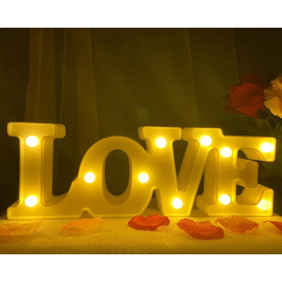 Love Lighted Marquee Sign