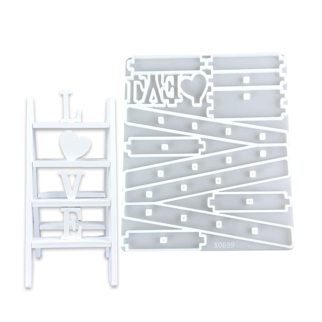 LOVE Ladder Shape Silicone Mold Jewelry Making Tool Adds a Touch of Fun ...