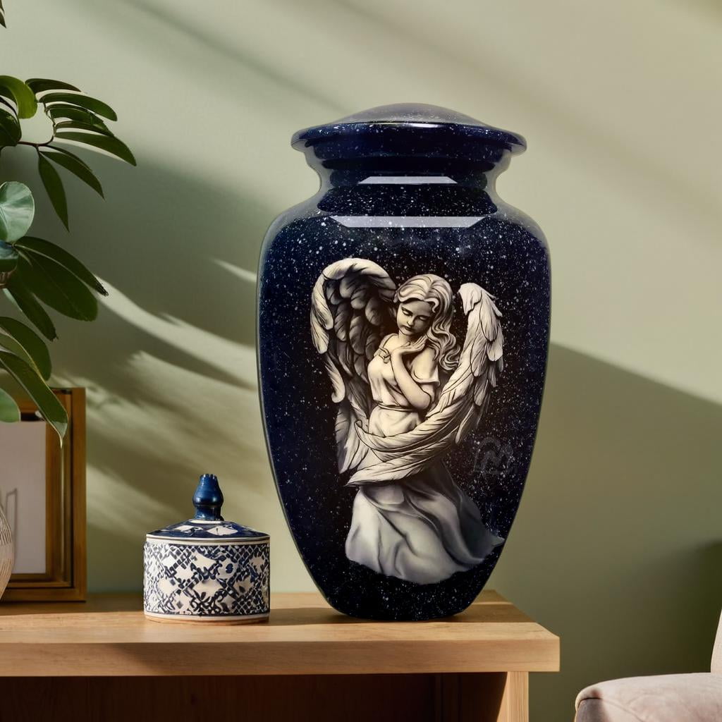 LOVE MEMORIALS Handcrafted Cremation Urn for Human Ashes - Affordable ...
