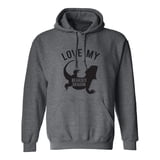 LOVE MY BEARDED DRAGON Adult Hooded Sweatshirt - Walmart.com