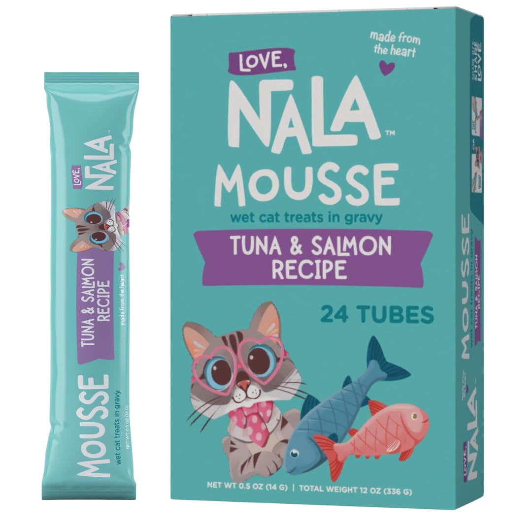LOVE, NALA Lickable Cat TMA2 Treats - Grain-Free Squeeze Up Mousse ...
