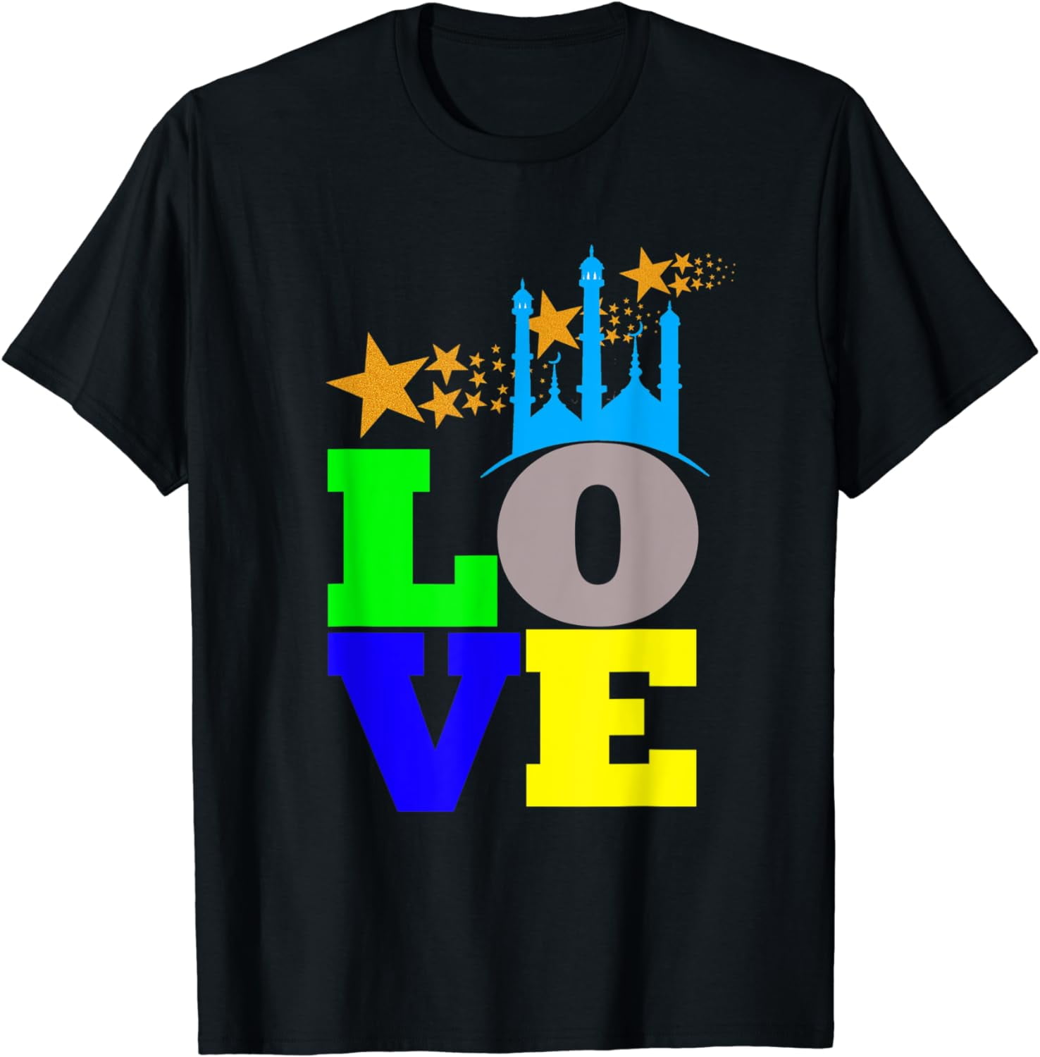 LOVE RAMADAN, EID AL-FITR OR EID AL-ADHA GIFT T-shirt T-Shirt - Walmart.com