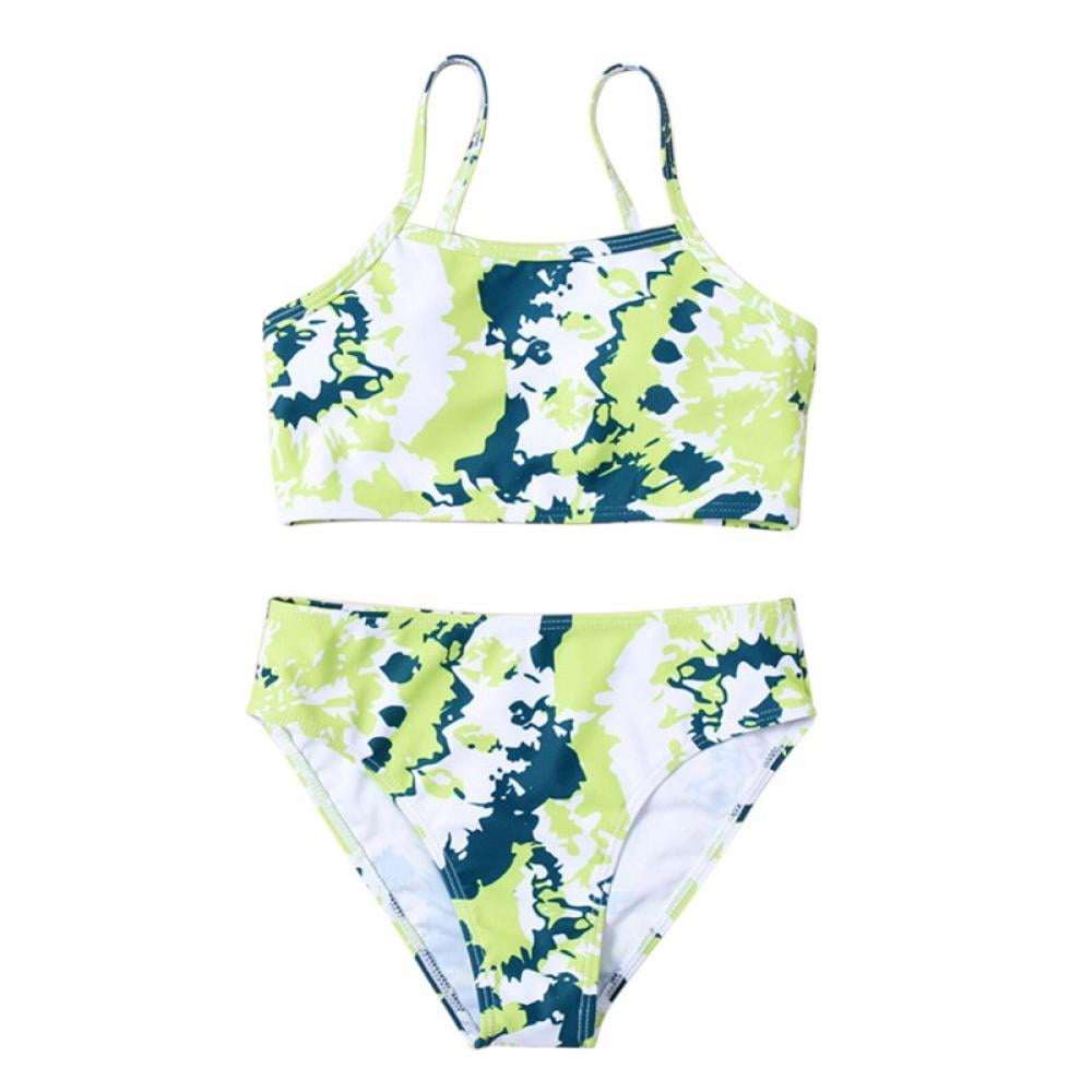 LOVEBAY Girls Swimsuit Bikini Swimsuit Spaghetti Strap Bathing Suit ...