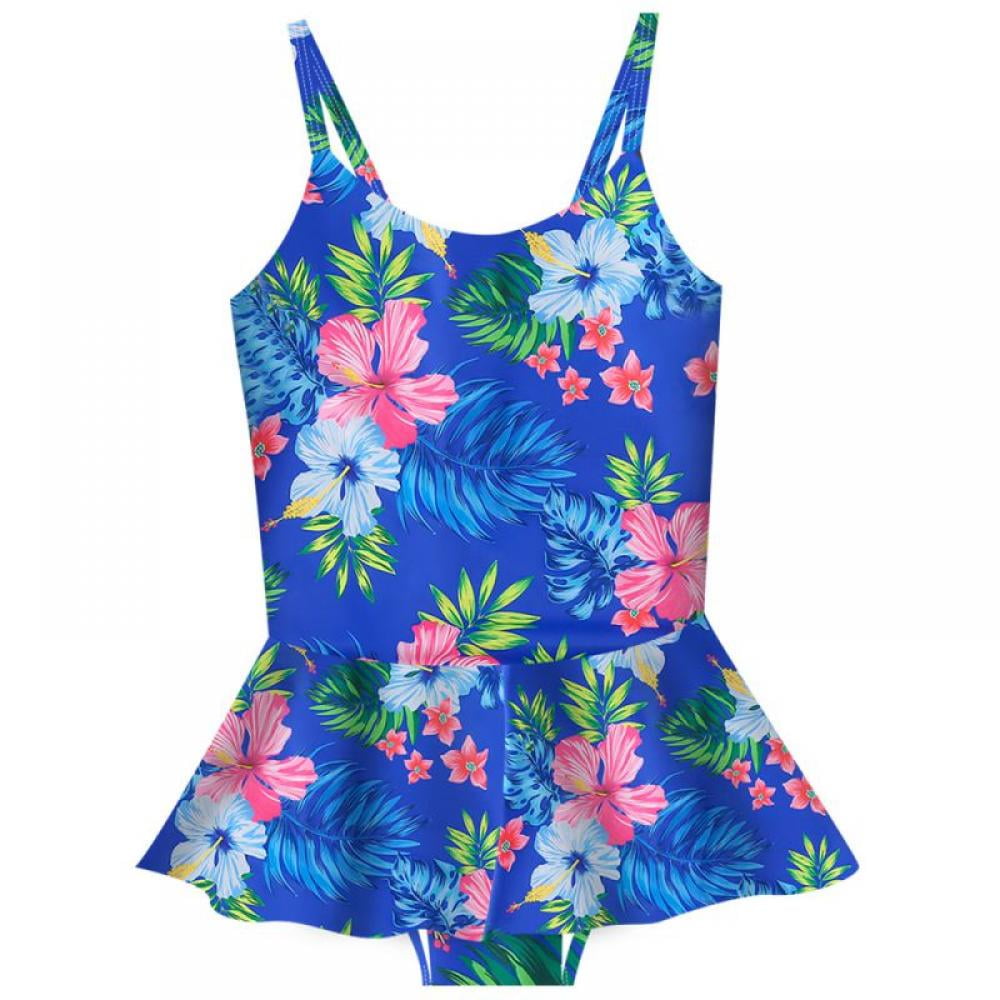 LOVEBAY Girls Swimsuits One Piece Kids Swimsuits Girl Sun Protection ...