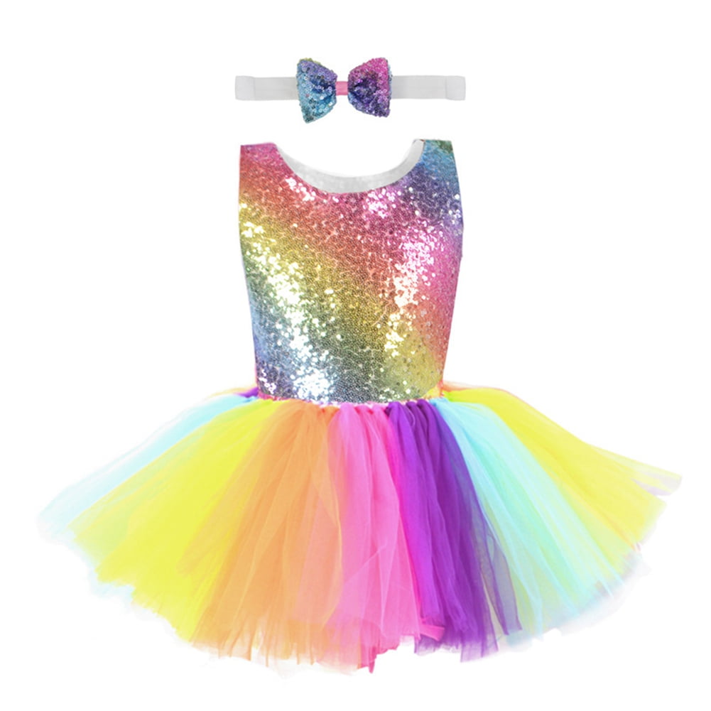 LOVEBAY Girls Tutu Dress Tulle Evening Wedding Birthday Party Dresses ...