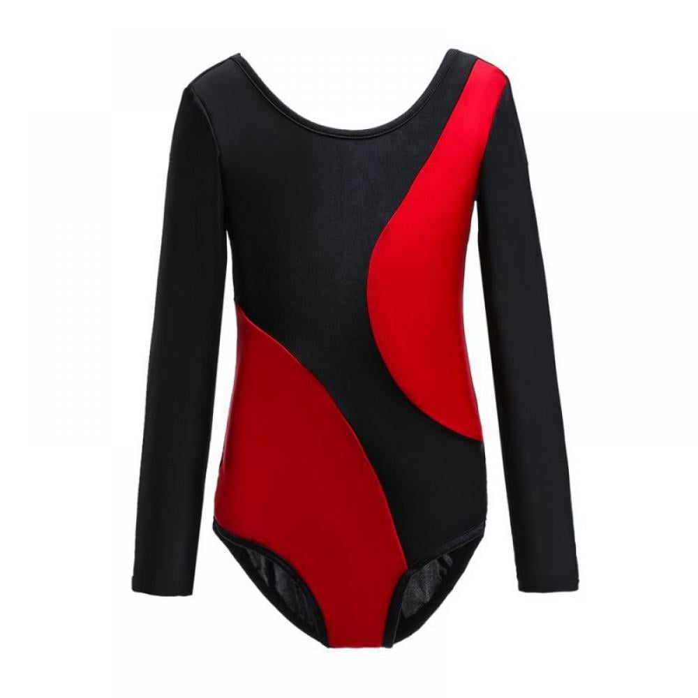 LOVEBAY Leotard For Girls Gymnastics Girls Long Sleeve Gymnastics ...