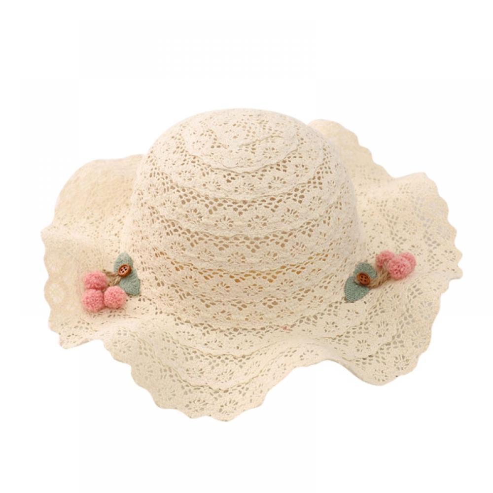 LOVEBAY Toddler Straw Hats For Girls / Kids Straw Hats For Girls ...