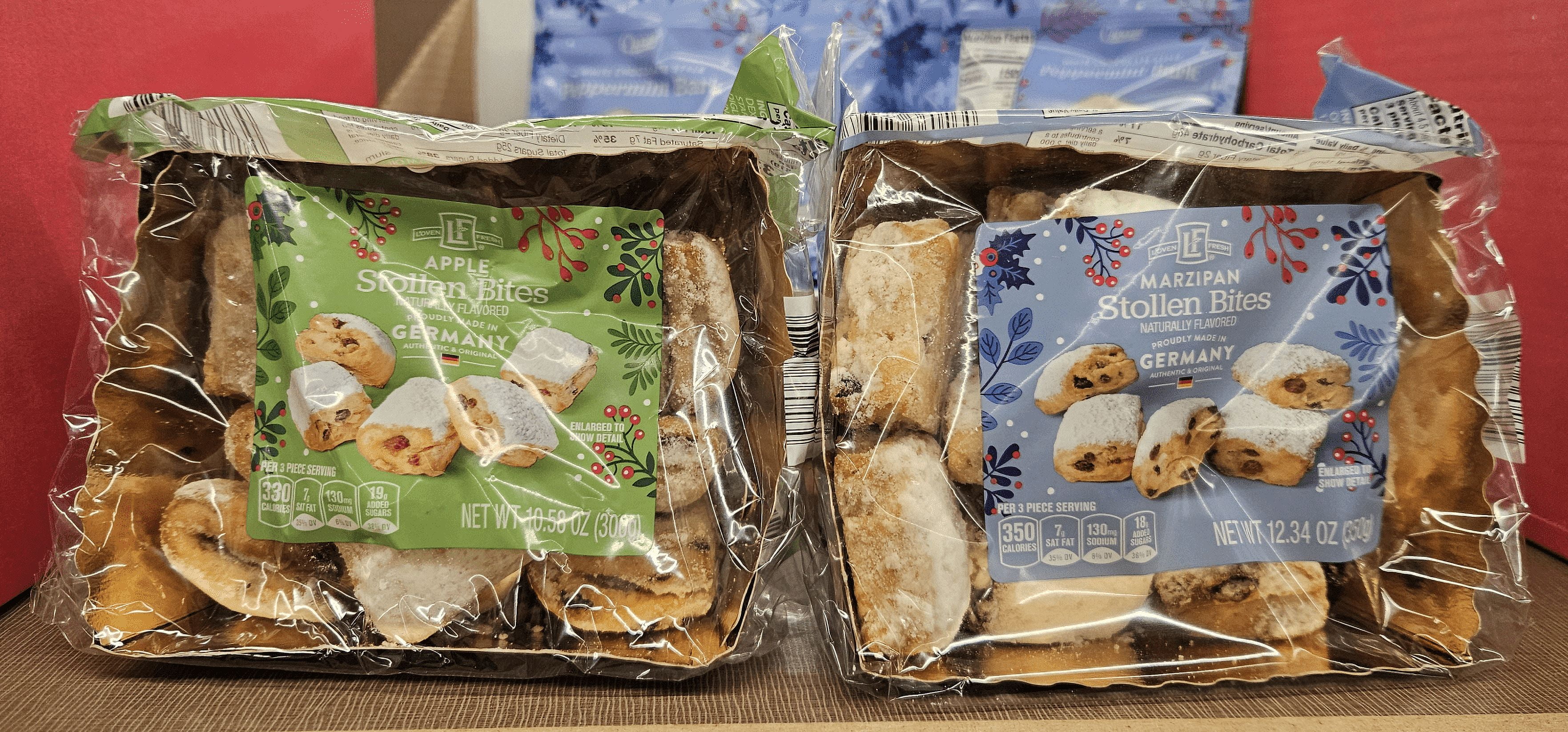 LOVEN LF FRESH German Stollen Bites Apple and Marzipan 10.58oz 300g (2 ...