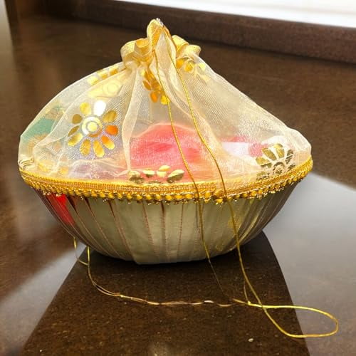 LOVENSPIRE Handmade Decorated Gift Basket With Readymade Net Packing ...