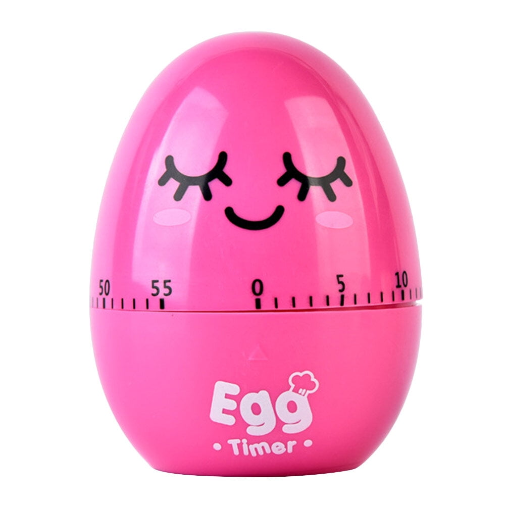 LOVERLYZ 1 Pc Egg Shape Mechanical Rotate Timer Household Countdown ...