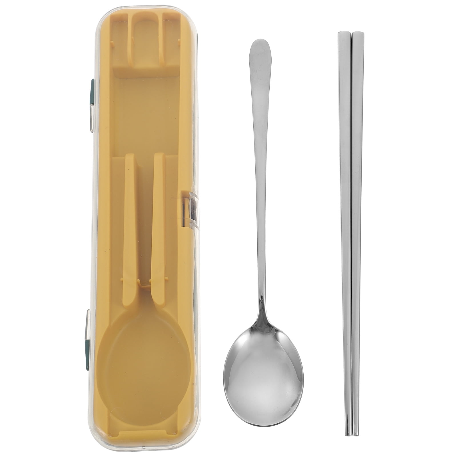 LOVERLYZ 1 Set of Stainless Steel Cutlery Portable Outdoor Tableware ...