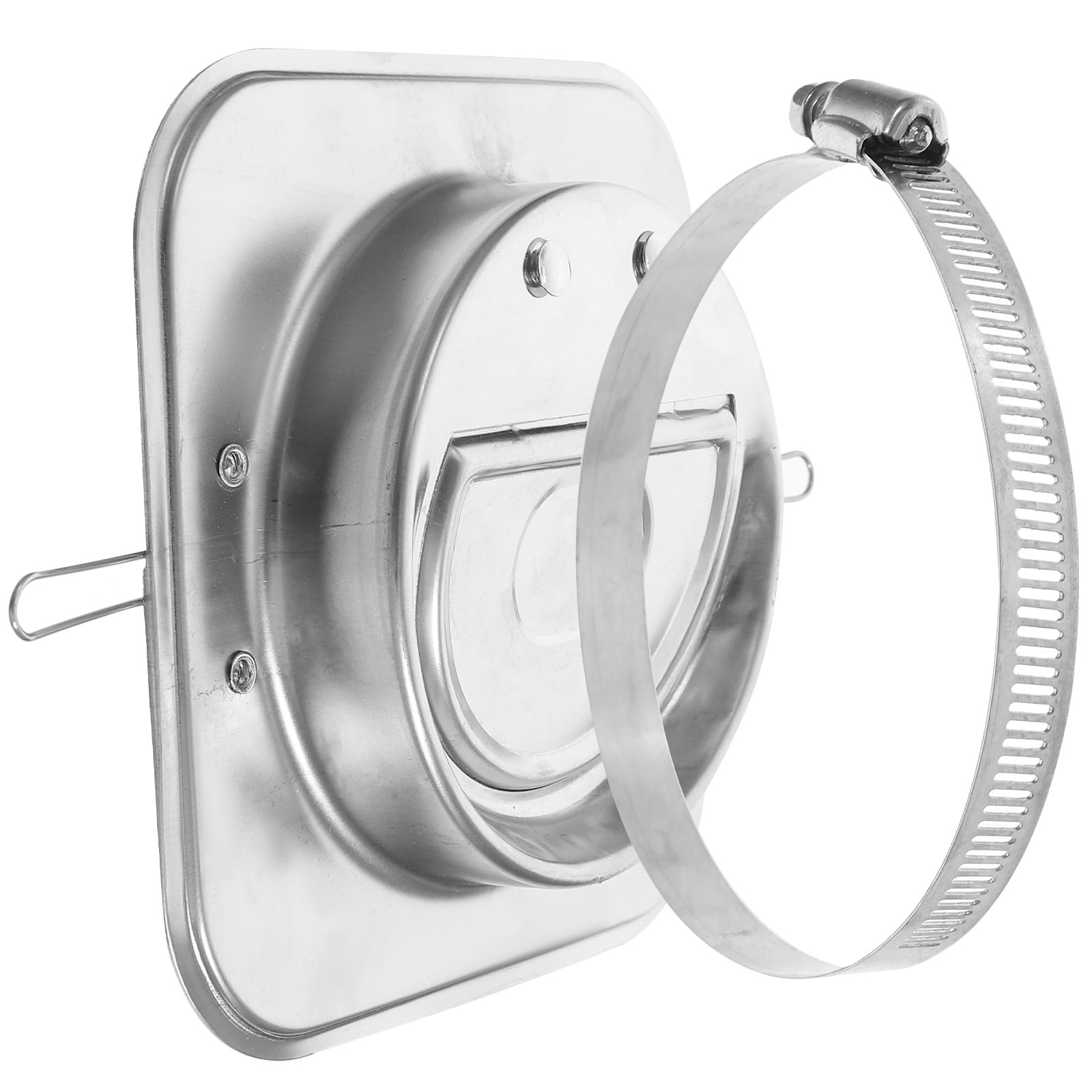 LOVERLYZ 1 Set of Valve Clamp Flue Check Valve Range Hood Check Valve ...