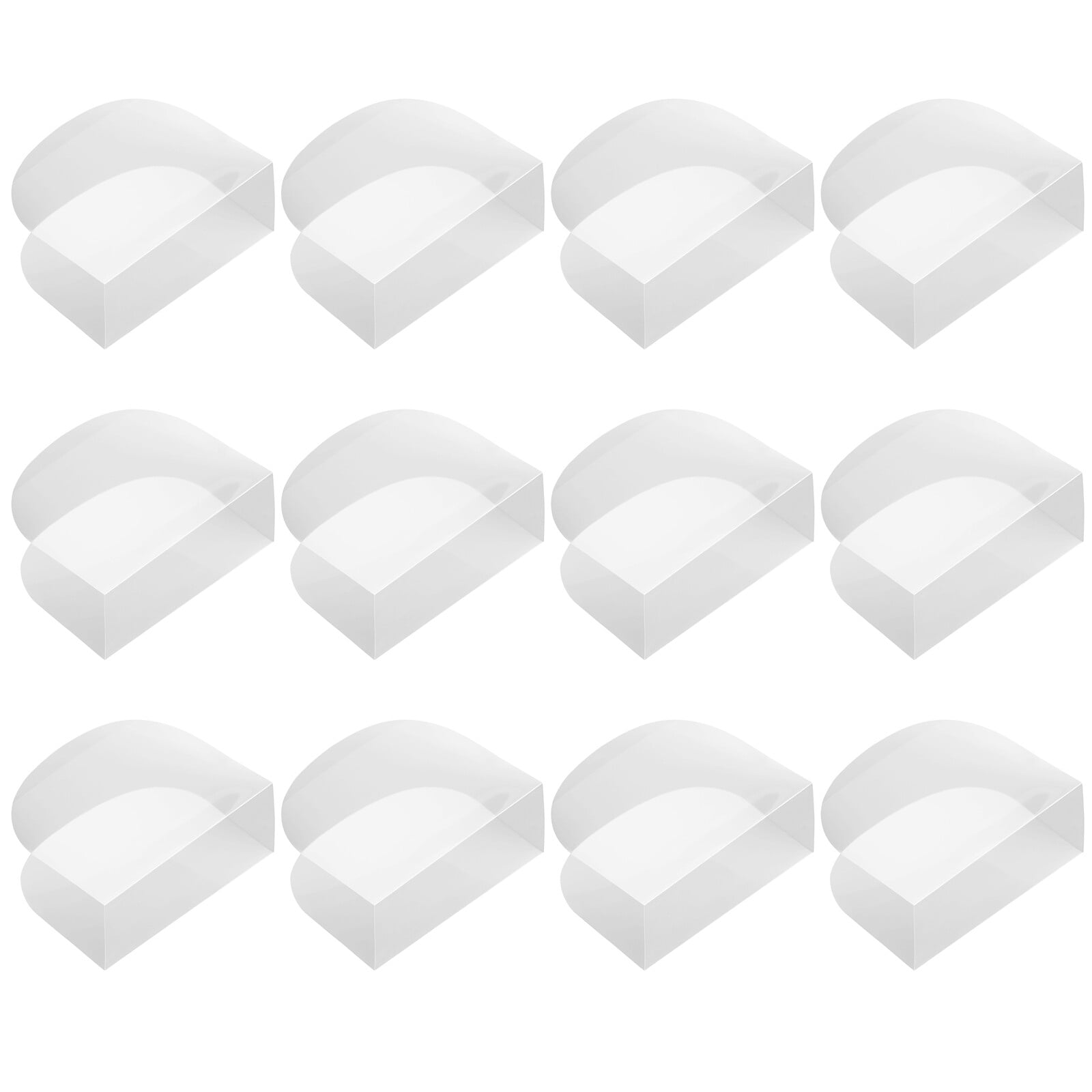 LOVERLYZ 100pcs Transparent Cake Collar Creative Cake Surround ...