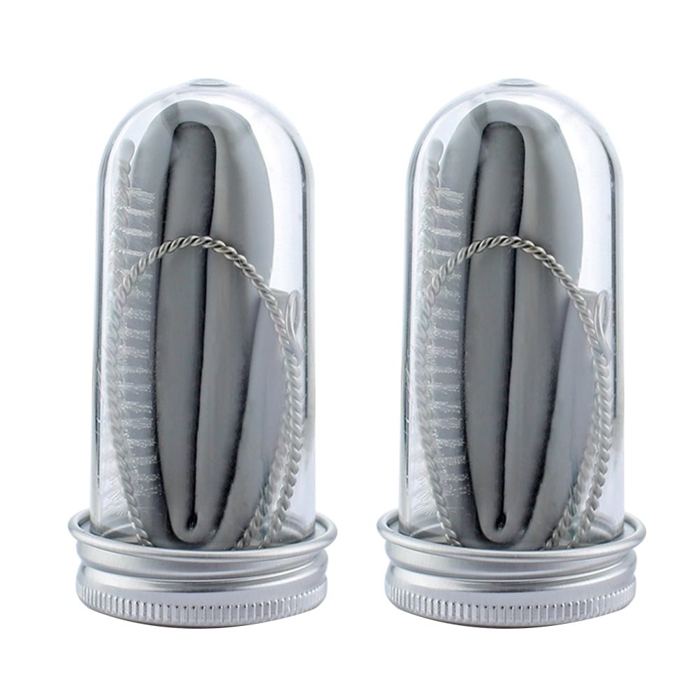 LOVERLYZ 2 Sets of Silicone Straws Reusable Folding Bent Pipe Drinking ...