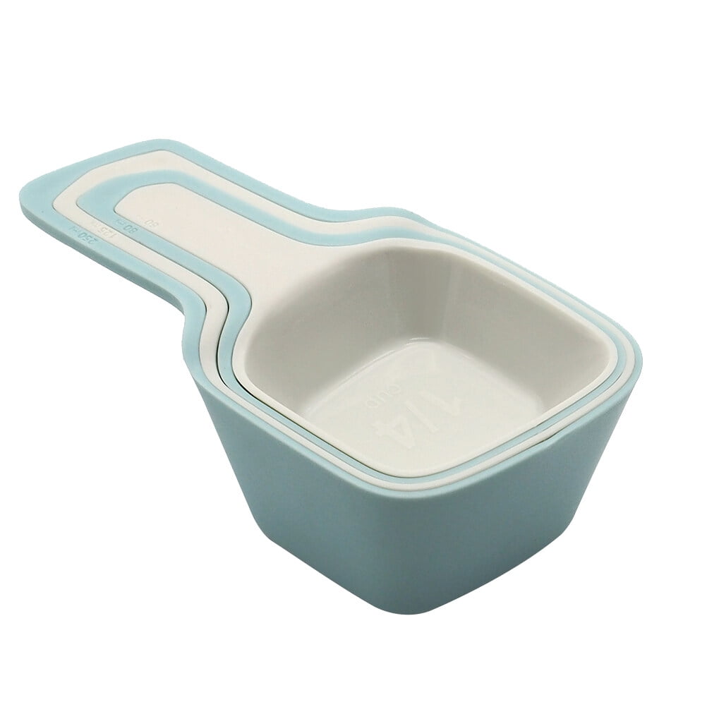 LOVERLYZ 4pcs Measuring Cups Set Plastic Collapsible Measuring Spoons ...