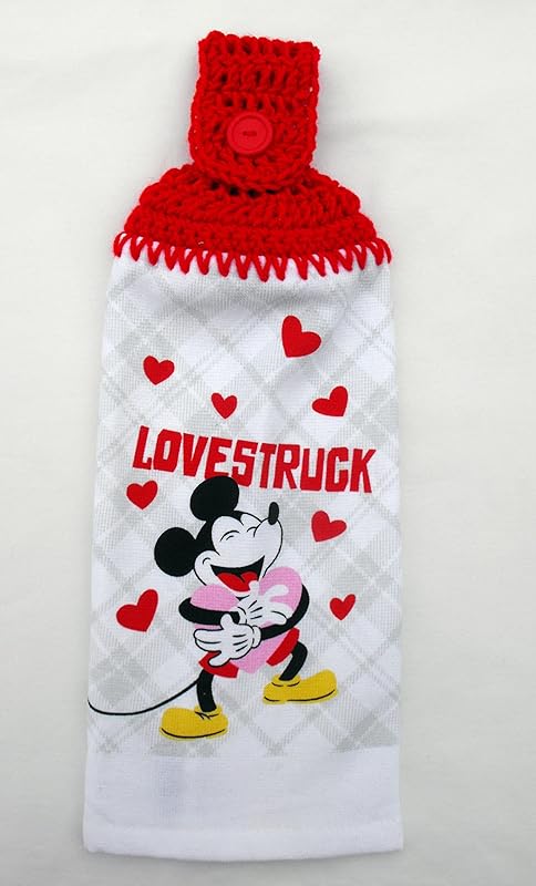LOVESTRUCK - RED TRUE LOVE - MICK LOVE - CROCHET TOP HANGING KITCHEN ...