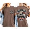 LOVETEE 250th Anniversary Gift World Stage 1776 2026 Eagle Shirt Front ...