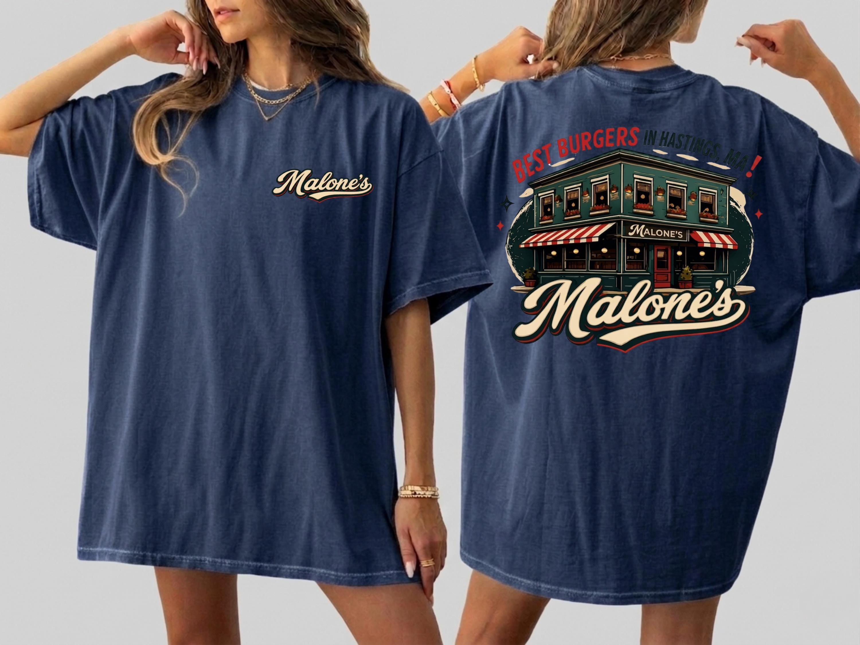 LOVETEE Comfort Colors® Malone's Bar Off Campus Two-sided Shirt, Briar ...