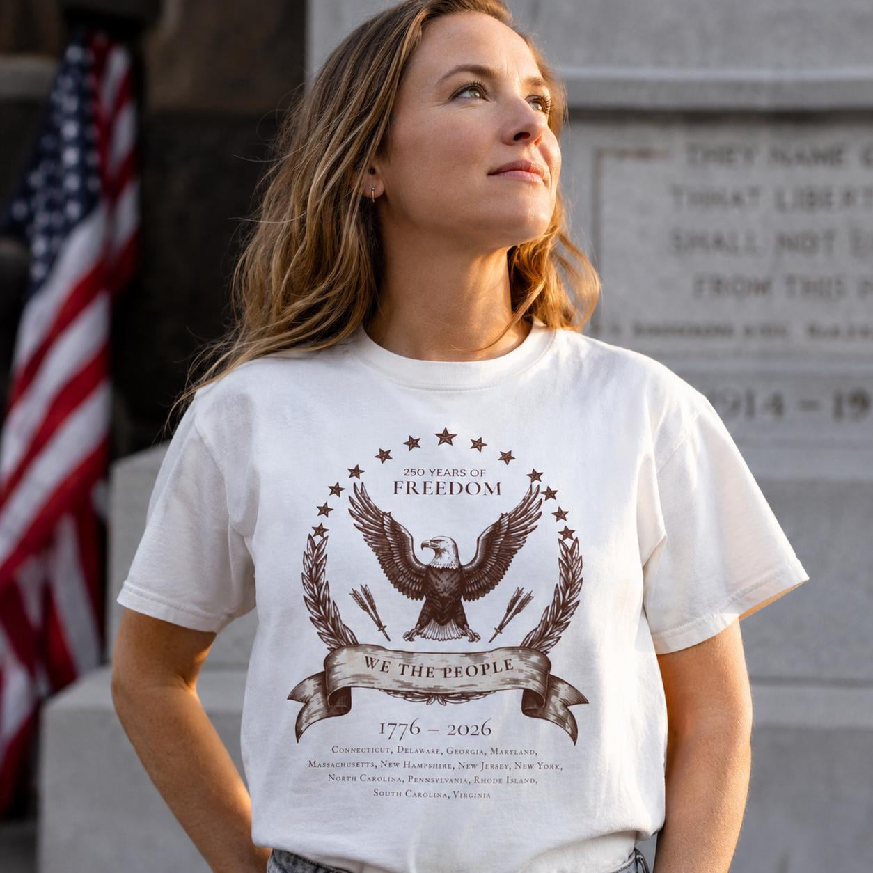 LOVETEE We The People Shirt 250 Years of Freedom | Comfort Colors 1776 ...