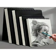Art-n-Fly Mini Sketchbook Supplies - 2 Pack Spiral Bound Drawing Pad, 200 Sheets - 5.5x8.5 ...