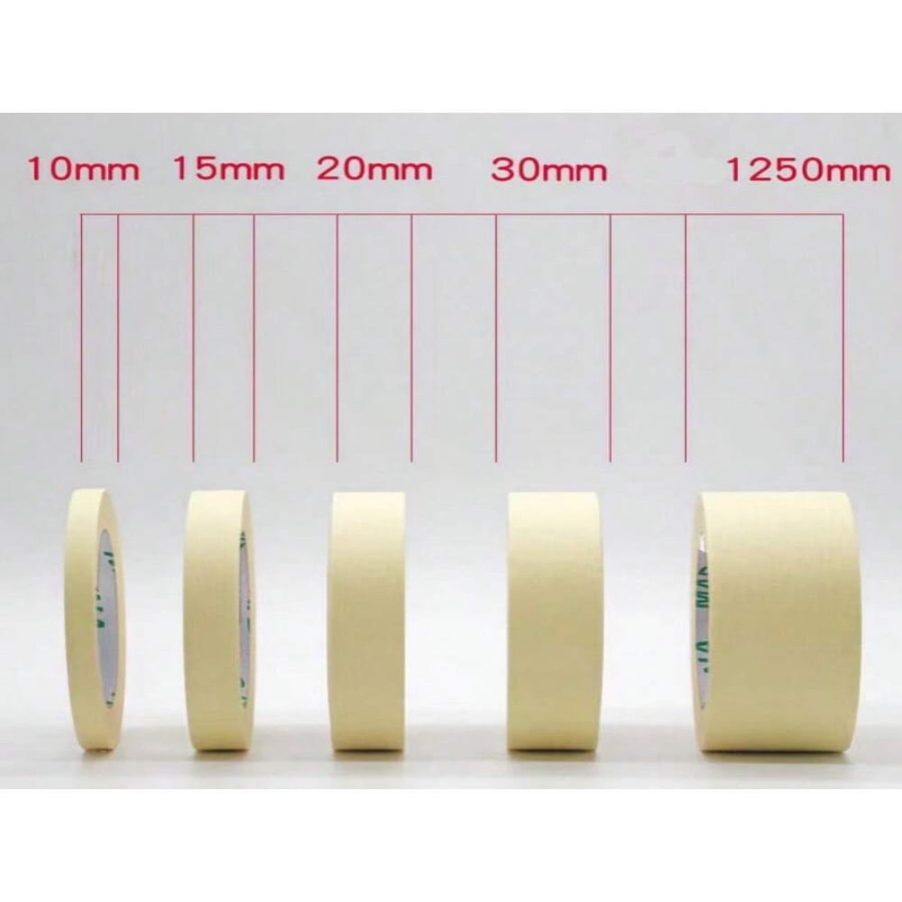 LOVEVER 1 Roll Automotive Crepe Tape Easy Tear Residue-Free Paint ...