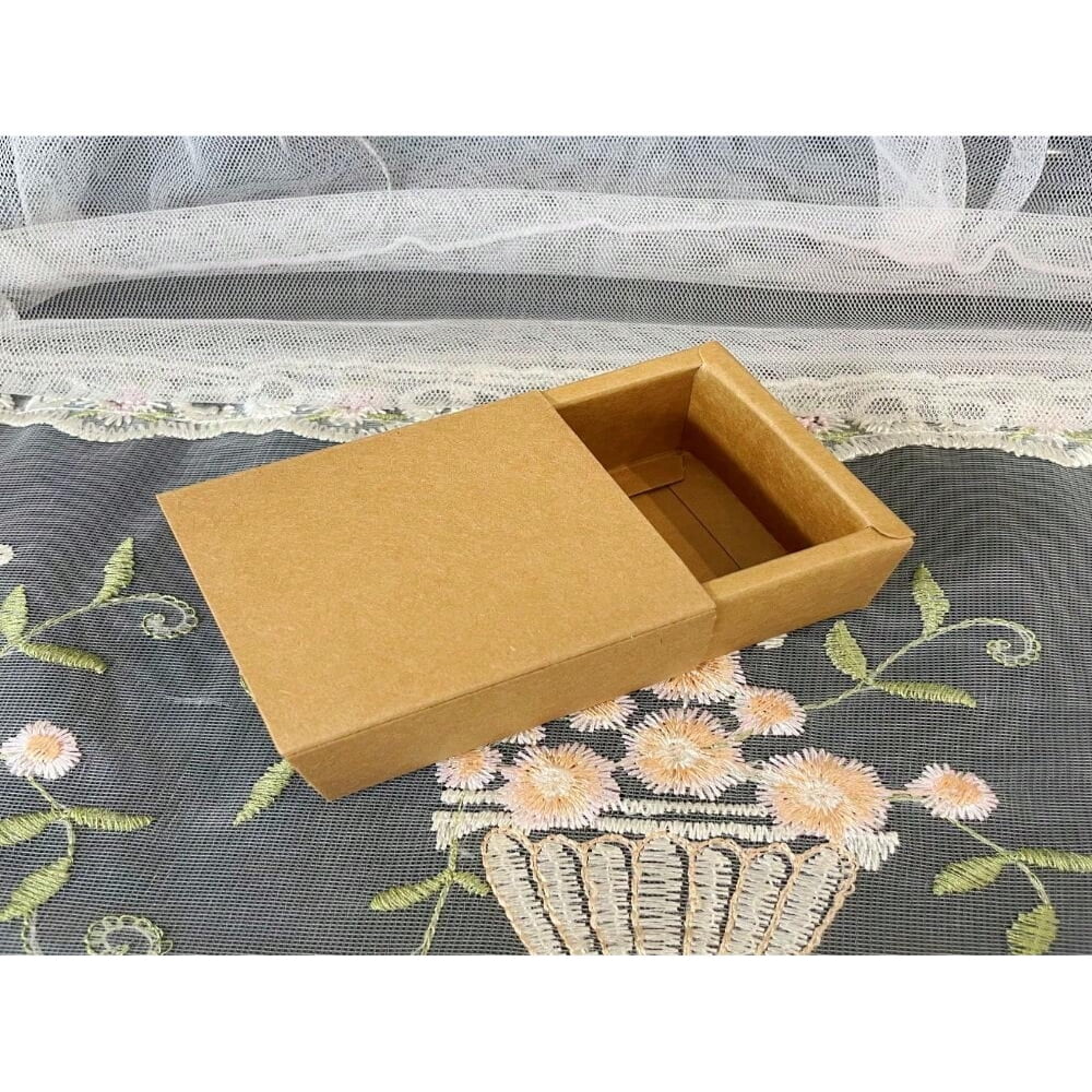 LOVEVER 10pcs Kraft Paper Gift Boxes With Drawer Style Handmade Holiday ...