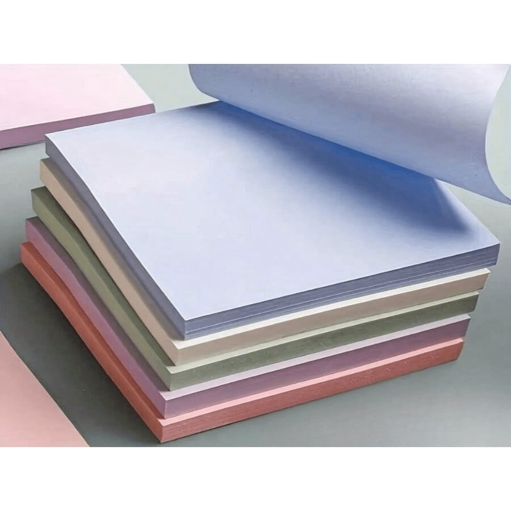 LOVEVER 1pc Color Palette Memo Pad 100 Sheets - Square Colorful ...