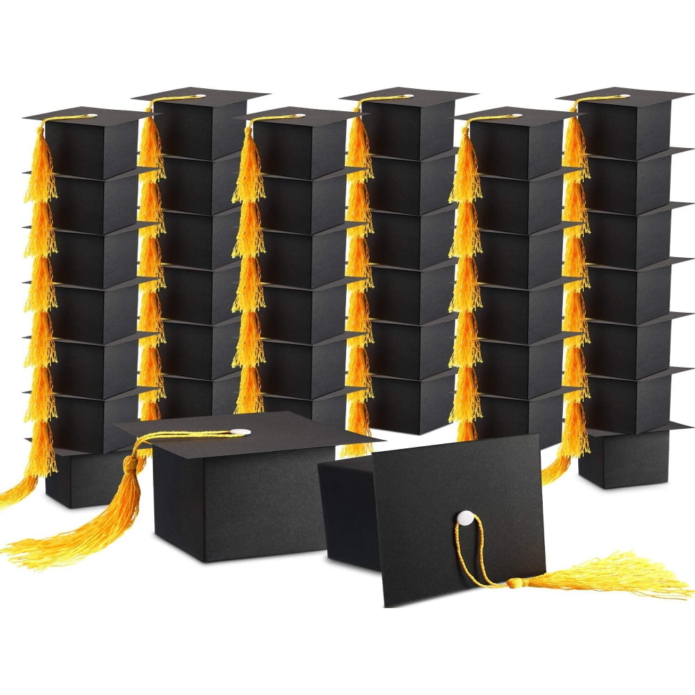 LOVEVER 30 Pcs Graduation Cap Gift Box Graduation Party Favors ...