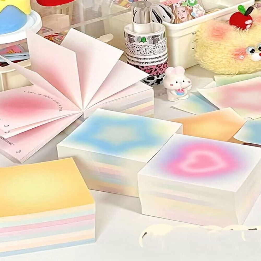 LOVEVER 400 Sheets Dusk Sun Notebook Non-sticky Super Thick Stationery ...