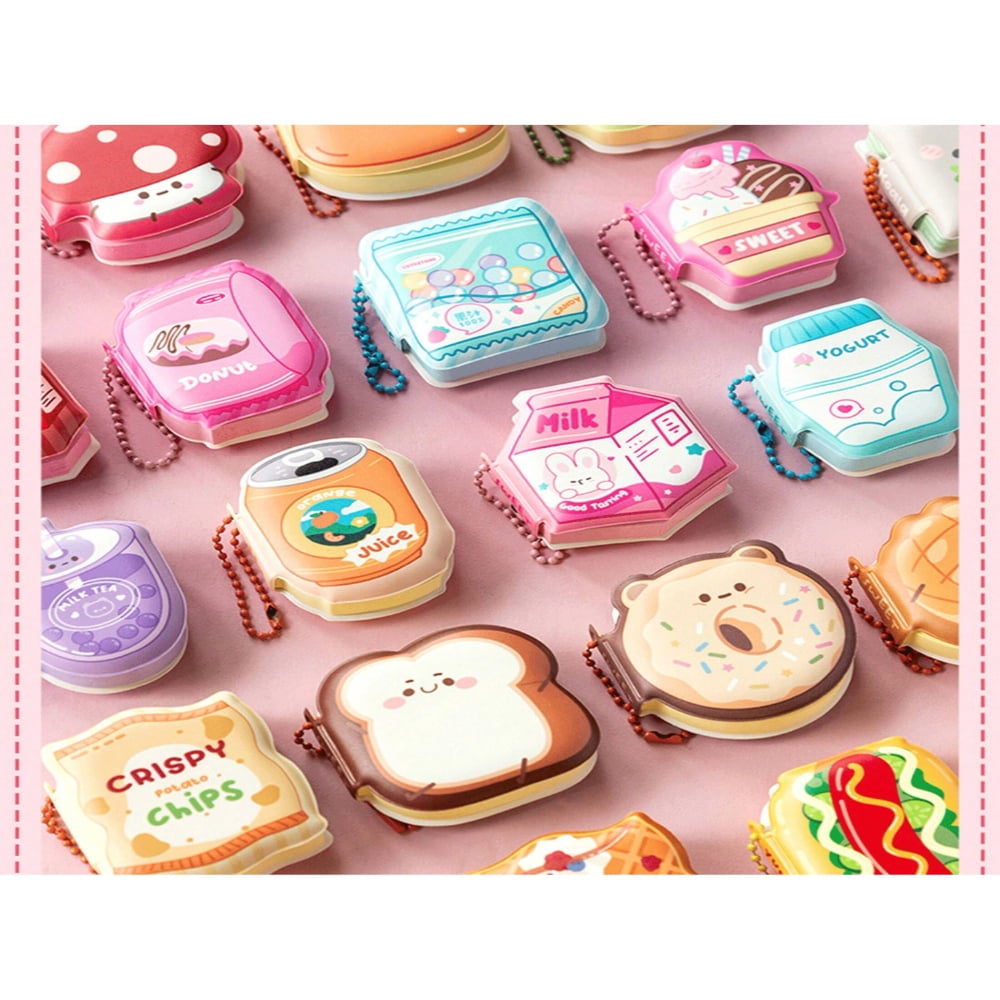 LOVEVER 4pcs Mini Stress Relief Pea Pod Notebooks With Sticky Notes ...