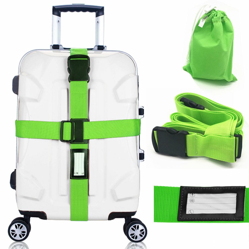 LOVEVER Adjustable Luggage Straps Durable Heavy Duty Travel Luggage ...