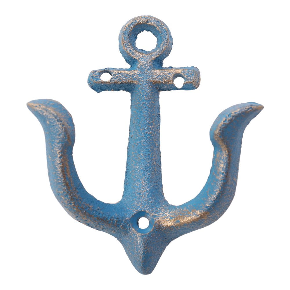 LOVEVER Anchor Wall Decor Nauticalhanging Beach Sculpture Boat Coastal ...