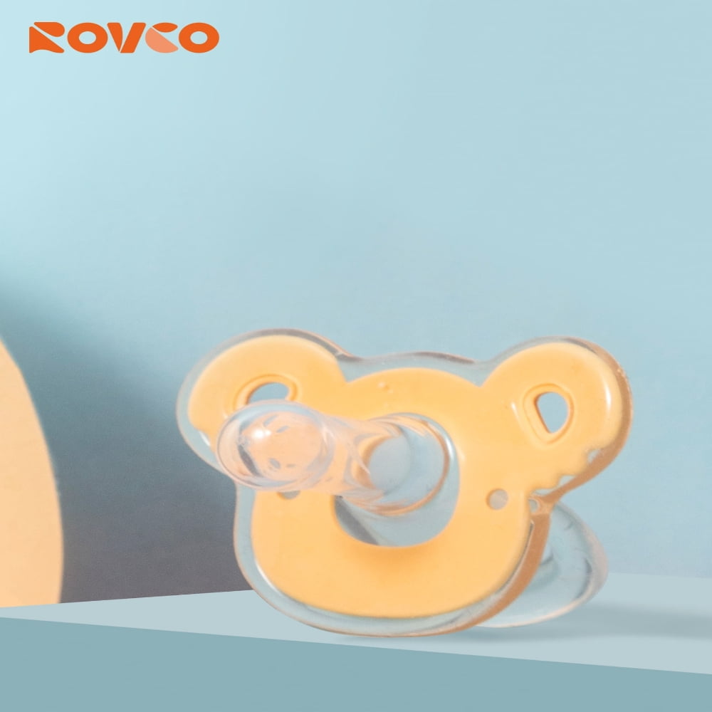 LOVEVER Baby Bear Shaped Silicone Pacifier For Daily Life - Walmart.com