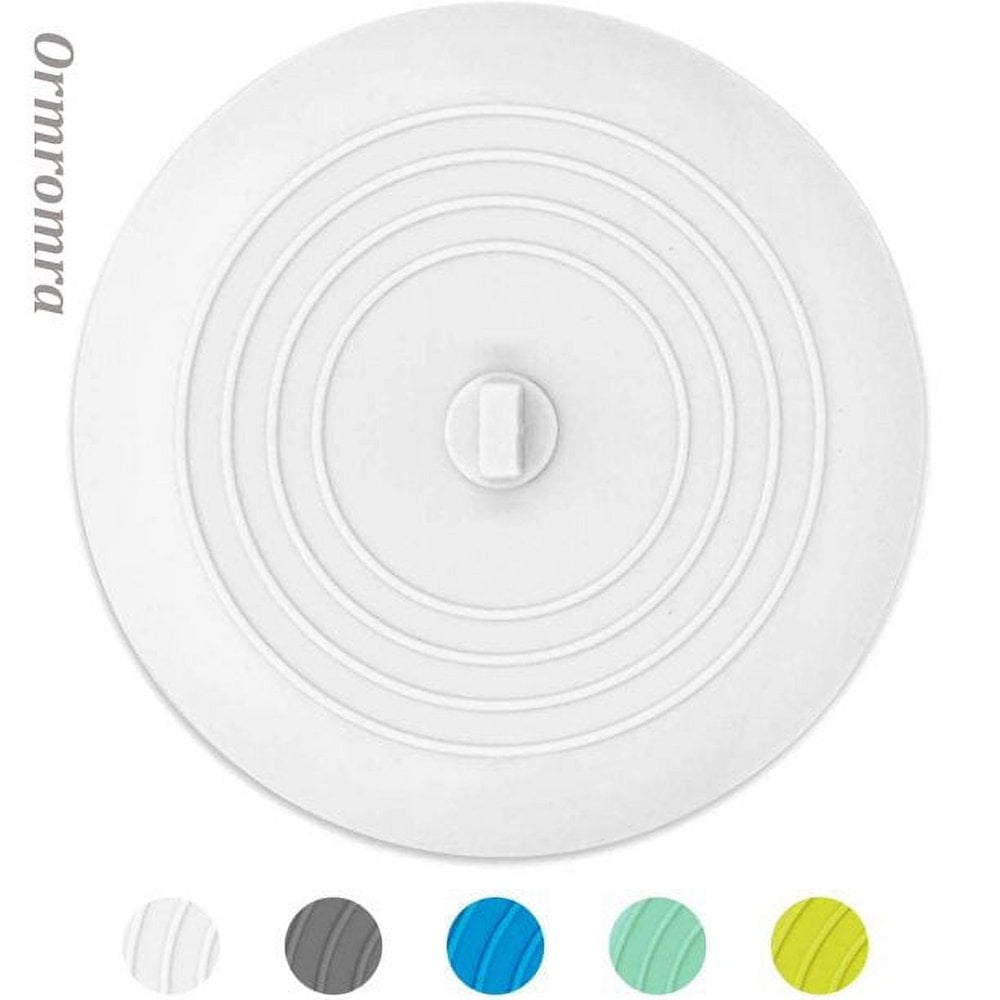 LOVEVER Bath Tub Stopper for Drain 6 Inches Silicone Shower Drain Bath ...