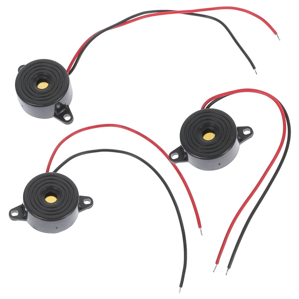 LOVEVER Buzzer Continuous Beep DIY Alarm Active Piezoelectric ...