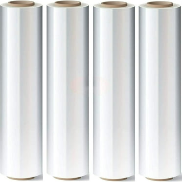 Pen+Gear Easy Roll Stretch Wrap, 15 in x 750 ft, Easy Unwind, Clear, 1 ...