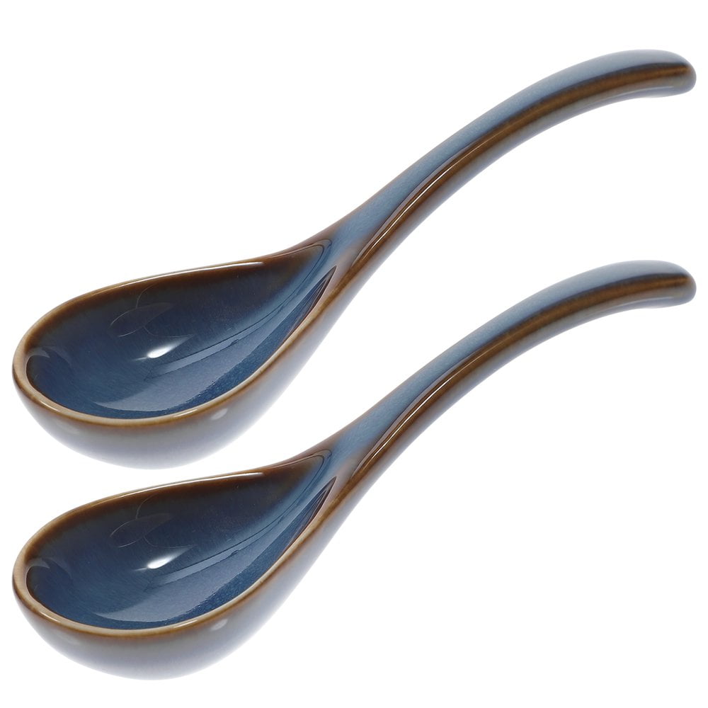 LOVEVER Spoon Ladle Spoon Chinese Soup Coffee Ramen Cream Ice Yogurt ...